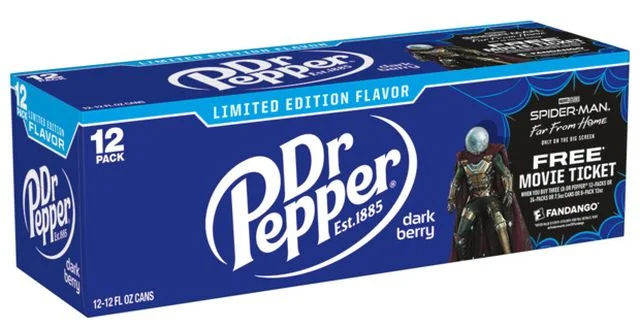 Dr. Pepper Now in Limited Edition Dark Berry Flavor | Brand Eating