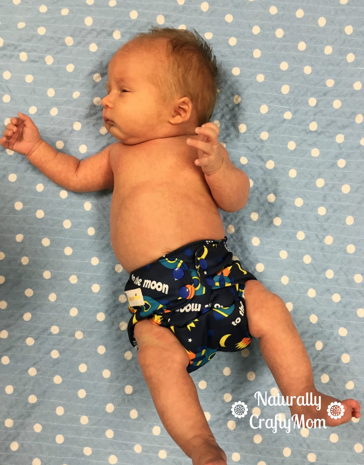 Newborn Diaper Trial Results: Diaper Rite All In One |Naturally Crafty Mom