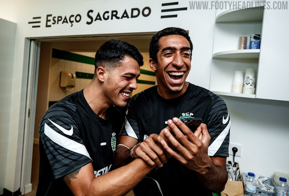 Nike Sporting 21-22 Training Kit Released - Earlier Home Kit Leak ...