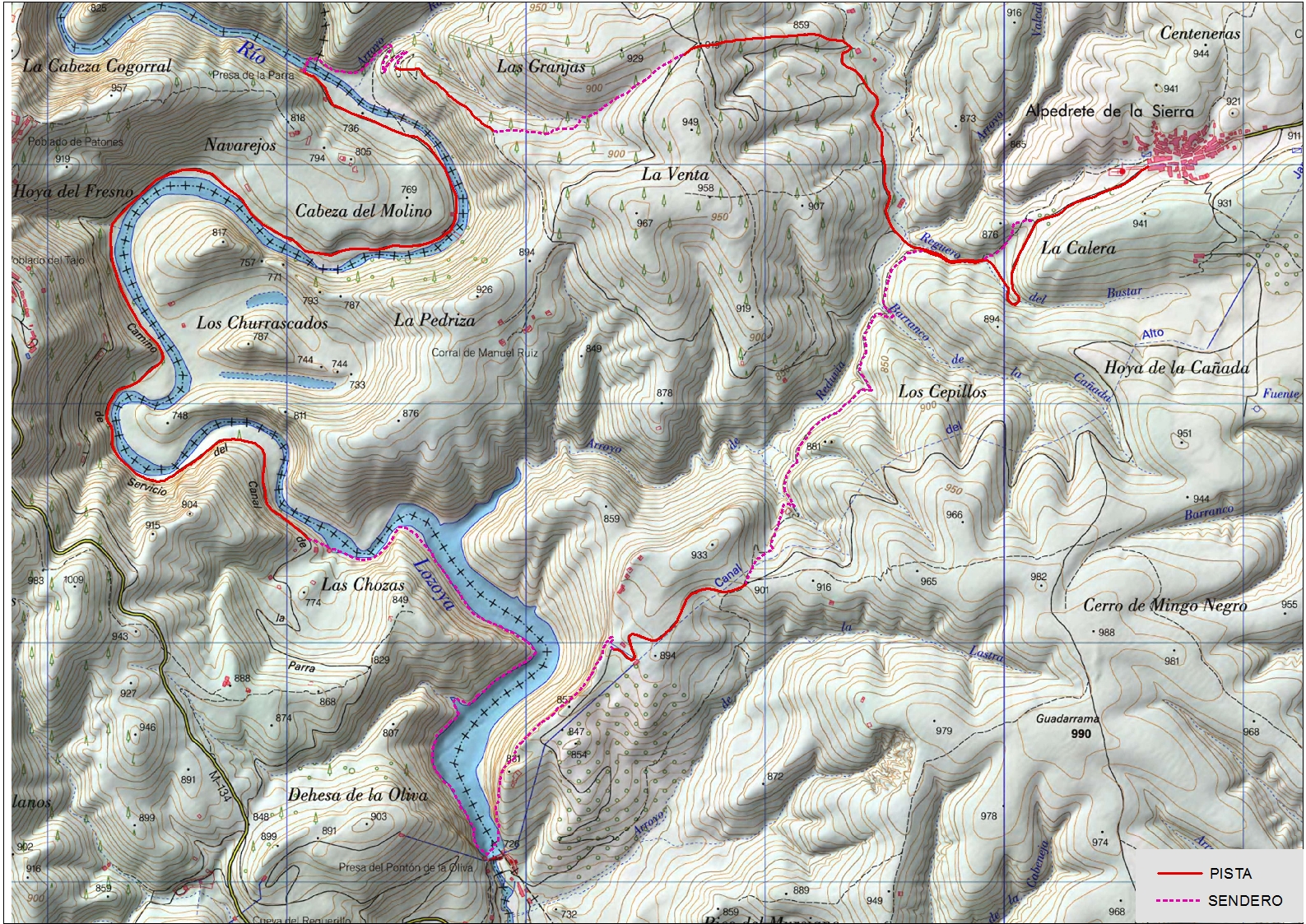 Unas rutas con Sendas de Madrid ---: De Alpedrete de la Sierra al ...