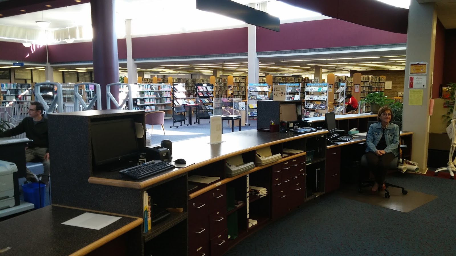 Libtech: Circulation desk