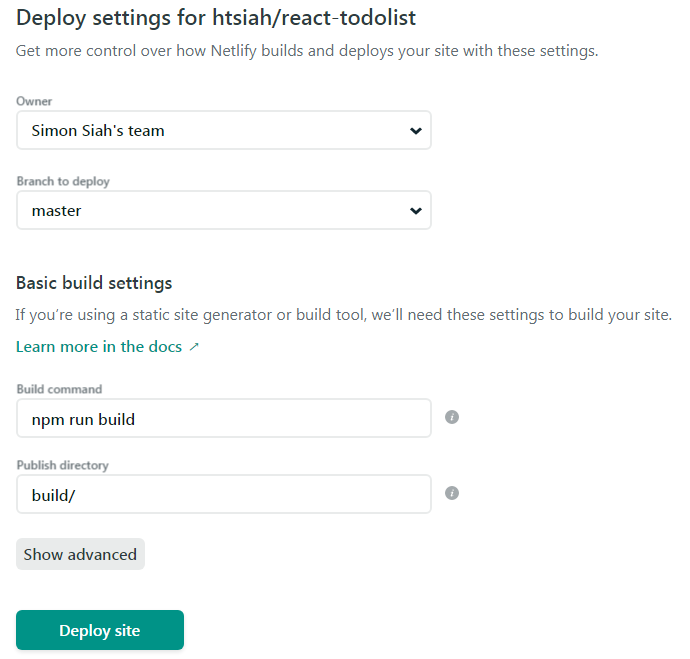 Scala On Cloud: Deploying React App to Netlify Scala On Cloud: Deploying React App to Netlify