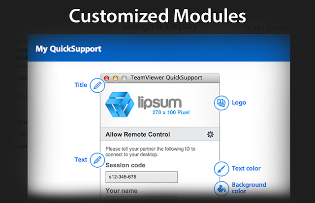 Danh Danh Danh Danh : Custom TeamViewer Modules with Your Branding