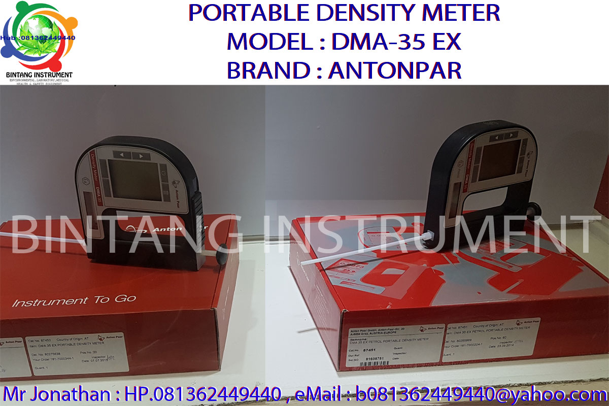 BINTANG INSTRUMENT : 081362449440 Jual DENSITY METER BRAND : ANTON PAAR ...