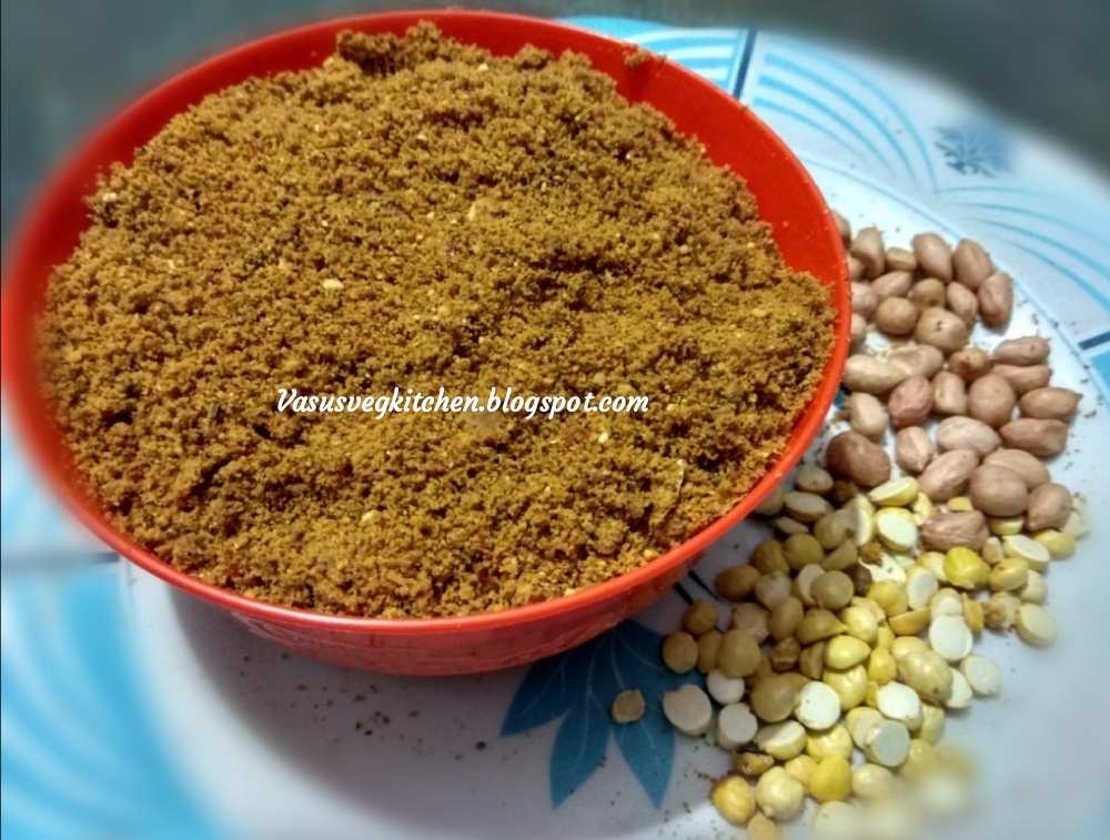 Vasusvegkitchen: Velluli Kobbari Karam Podi || Ellipaya Kobbari Karam ...