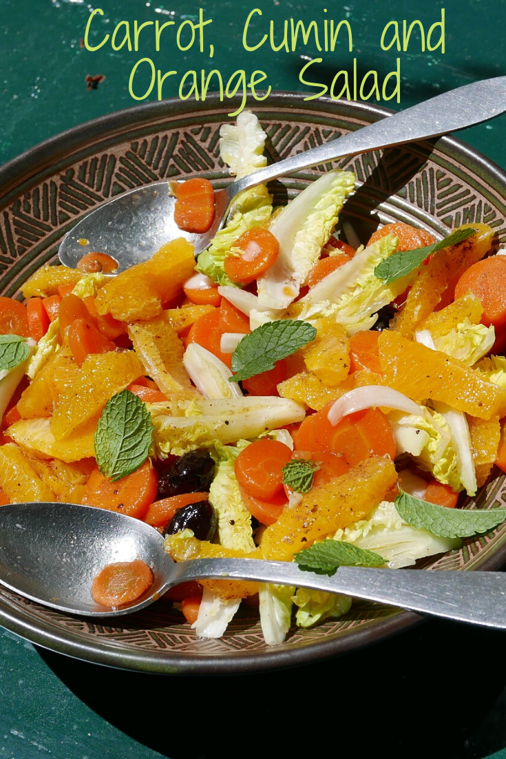 Carrot, Cumin and Orange Salad