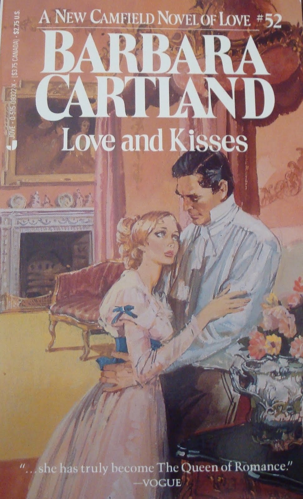 Barbara Cartland Books and Cover Art: Love and Kisses