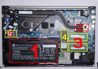 HP Pavilion Laptop 15-eg0xxx Disassembly to access RAM and SSD. 11th ...