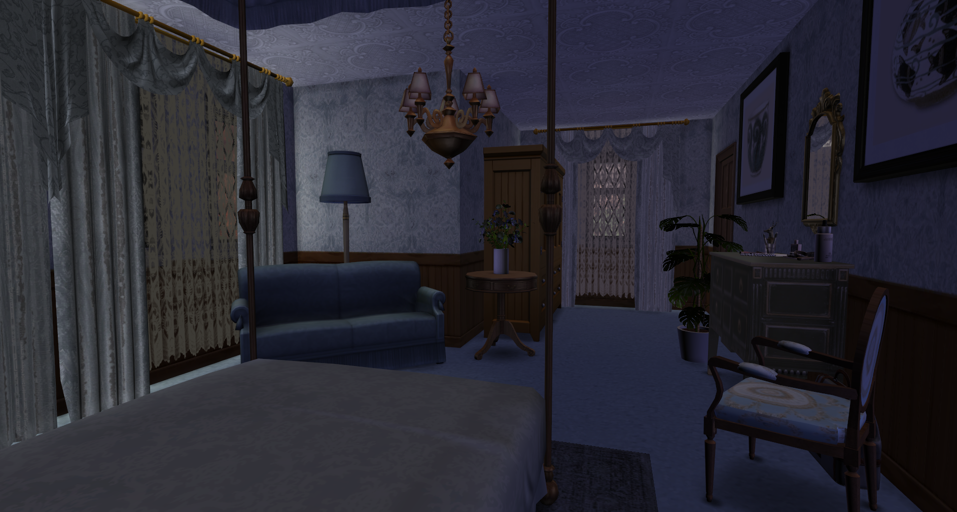 The Sims Powder Room: The Cronhardt