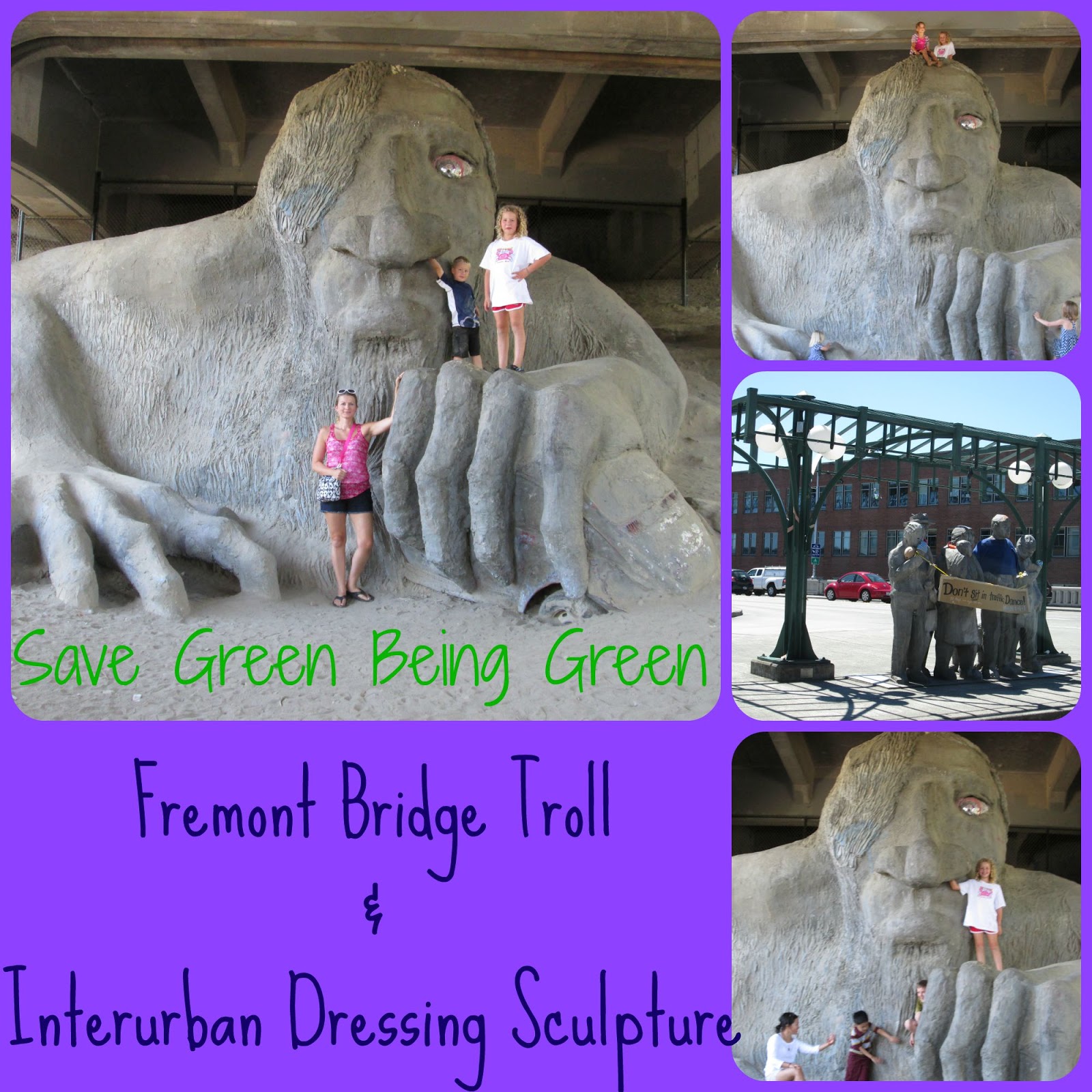 Save Green Being Green: Wordless Wednesday: Fremont Bridge Troll and ...