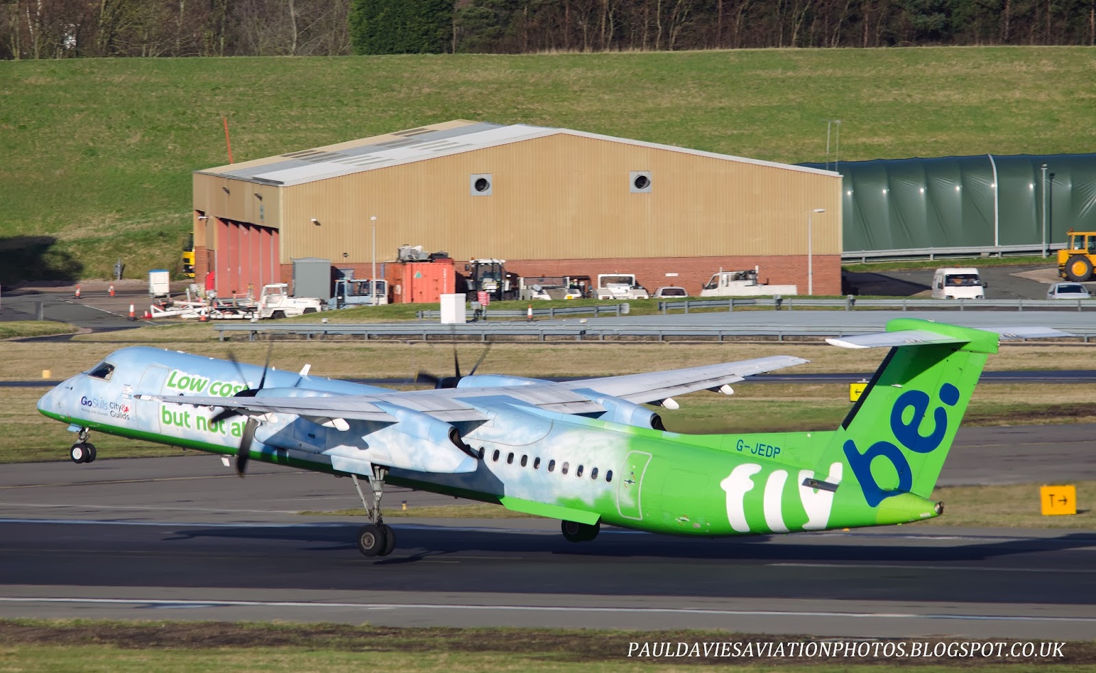 PDAviation: Birmingham(BHX) 19th January "G-JEDP Departing Runway 33 In ...