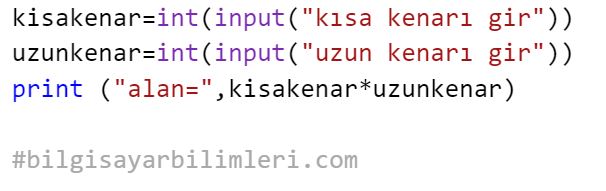 MUSTAGOR : PYTHON ÖRNEKLERİ