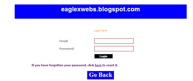 Eagle X Webs: signin signup using php mysql javascript Eagle X Webs: signin signup using php mysql javascript