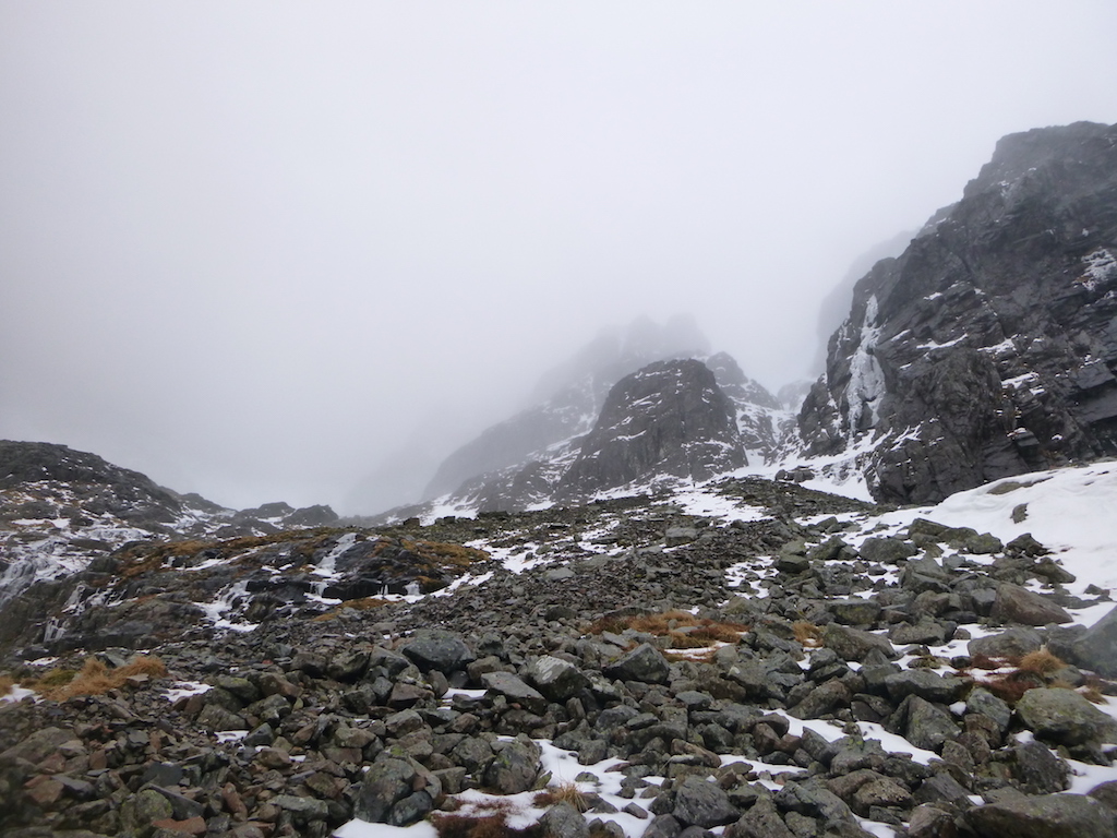 Alan Halewood: No.4 Gully-a bit of a wade