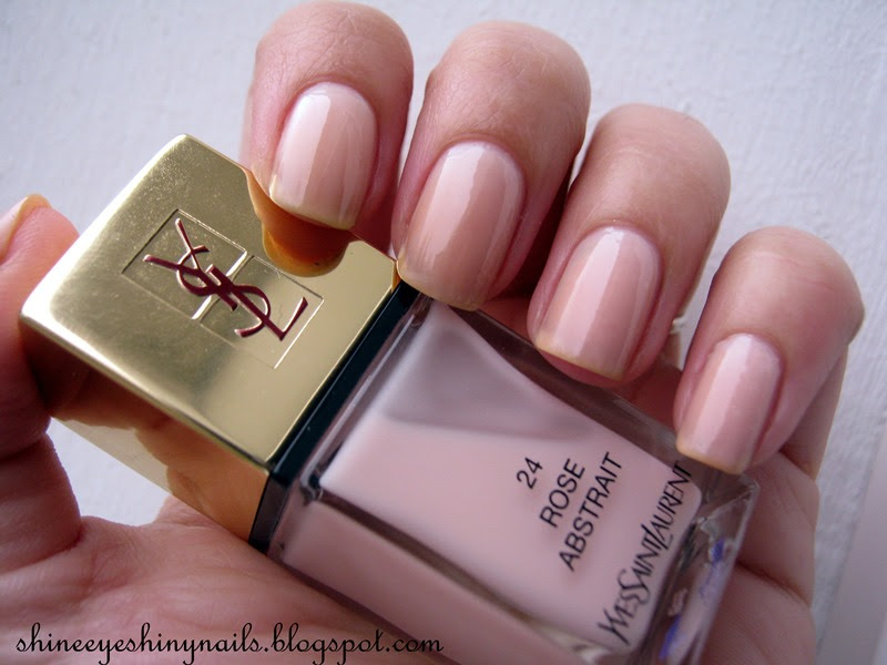 old: shine eye's shiny nails: ysl rose abstrait (24)