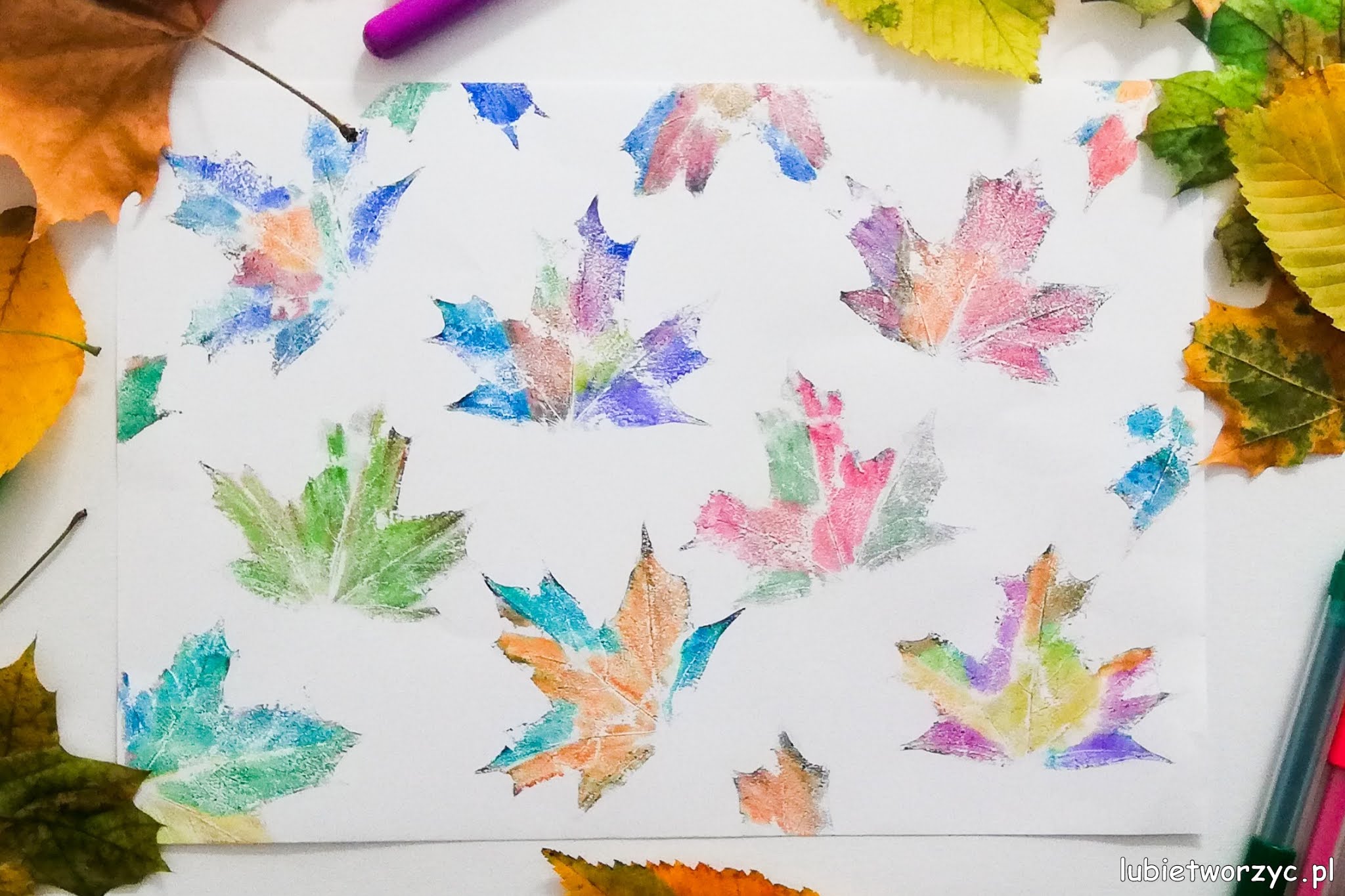 Jak zrobić: Stemple z liści (video)