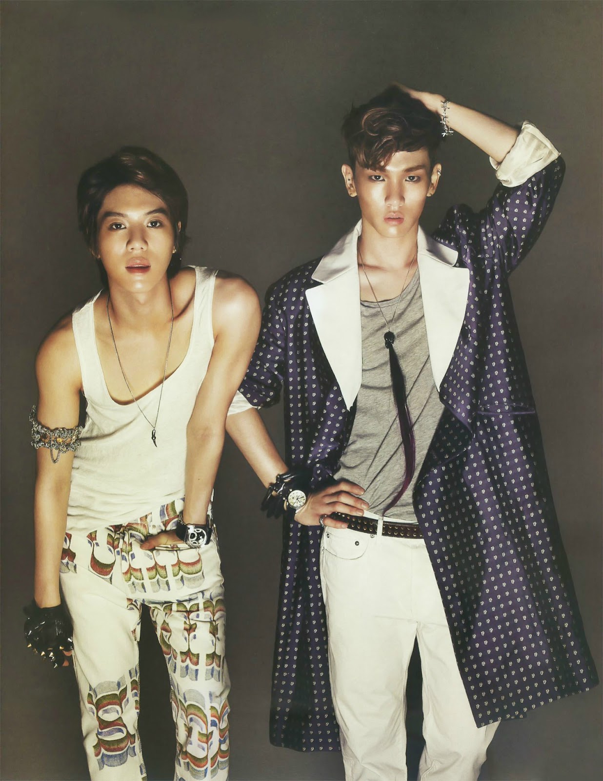 SHINee's Jonghyun, Taemin and Key for Marie Claire's October 2012 Issue