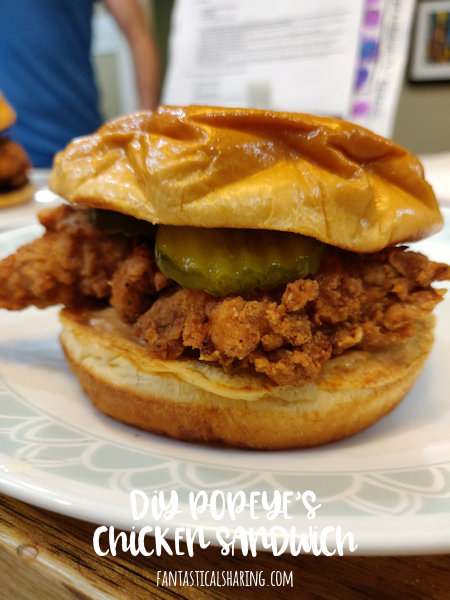 Fantastical Sharing of Recipes: DIY Popeye's Spicy Chicken Sandwiches