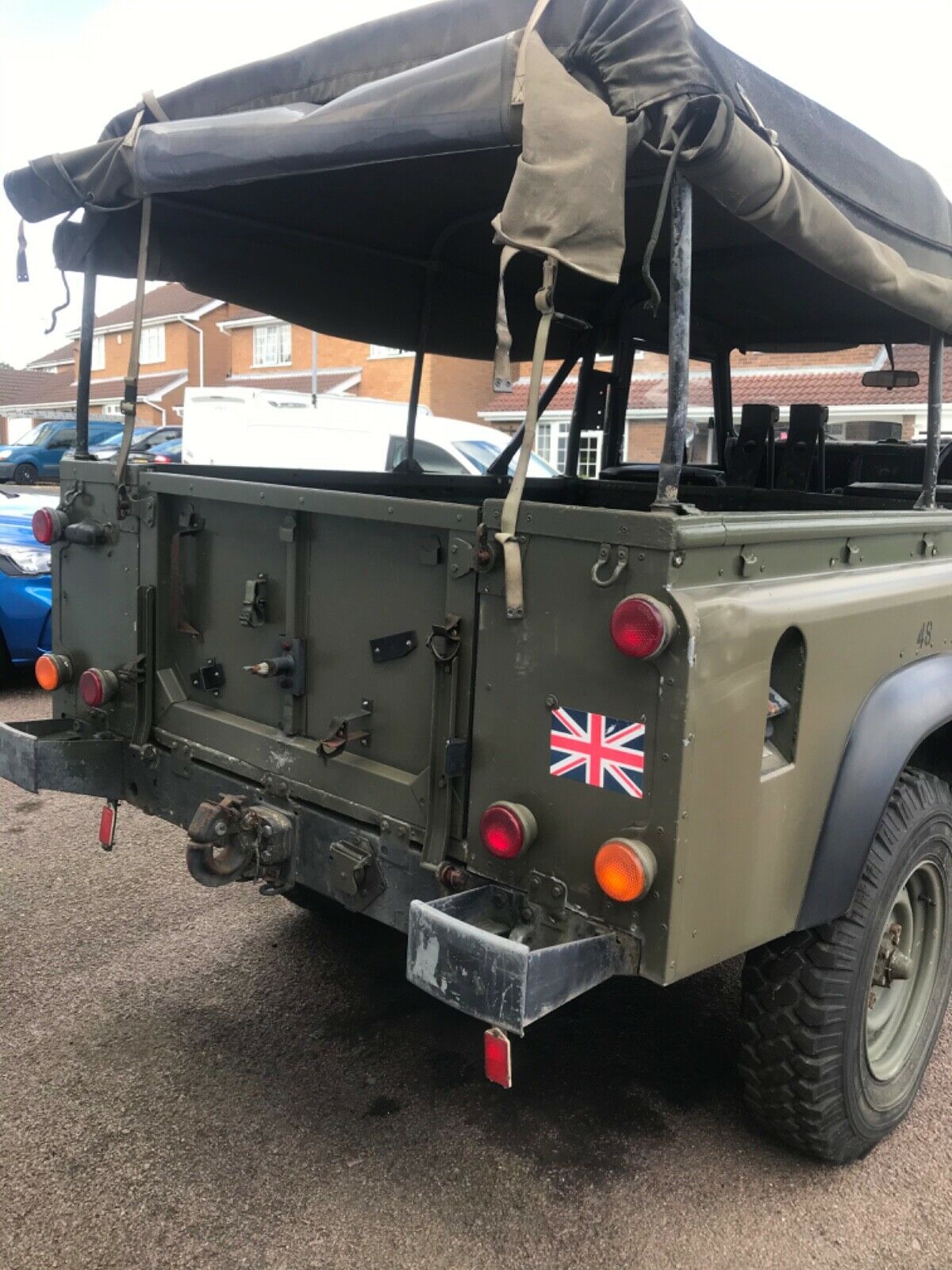 Landrover Defender: Ex-Military Land Rover Defender 110 Soft Top Deisel NA