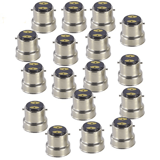 B22 Aluminium Bulb Cap With Long Wire