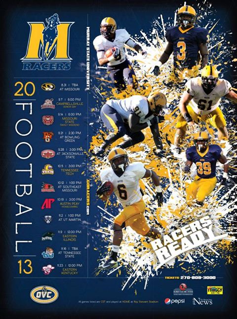K-Squared Designs Graphic and Website Design: 2013 Murray State ...