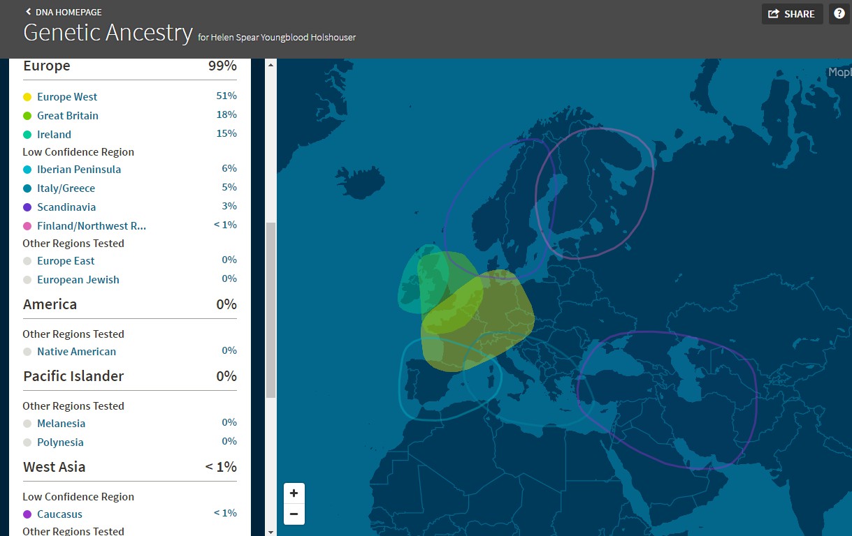 Worldwide Genealogy ~ A Genealogical Collaboration: Mapping My ...