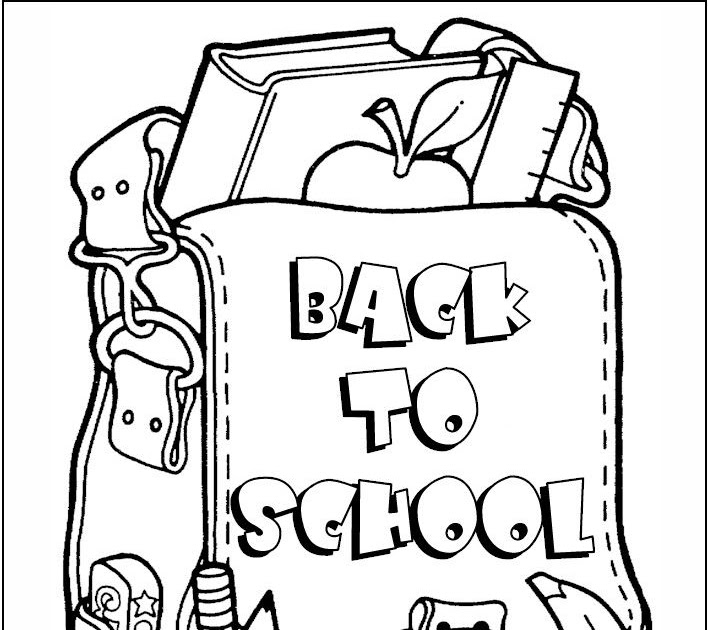 Free Back To School Coloring Pages ~ Coloring Pages