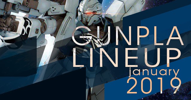 GunPla Lineup January 2019 - Gundam Kits Collection News and Reviews
