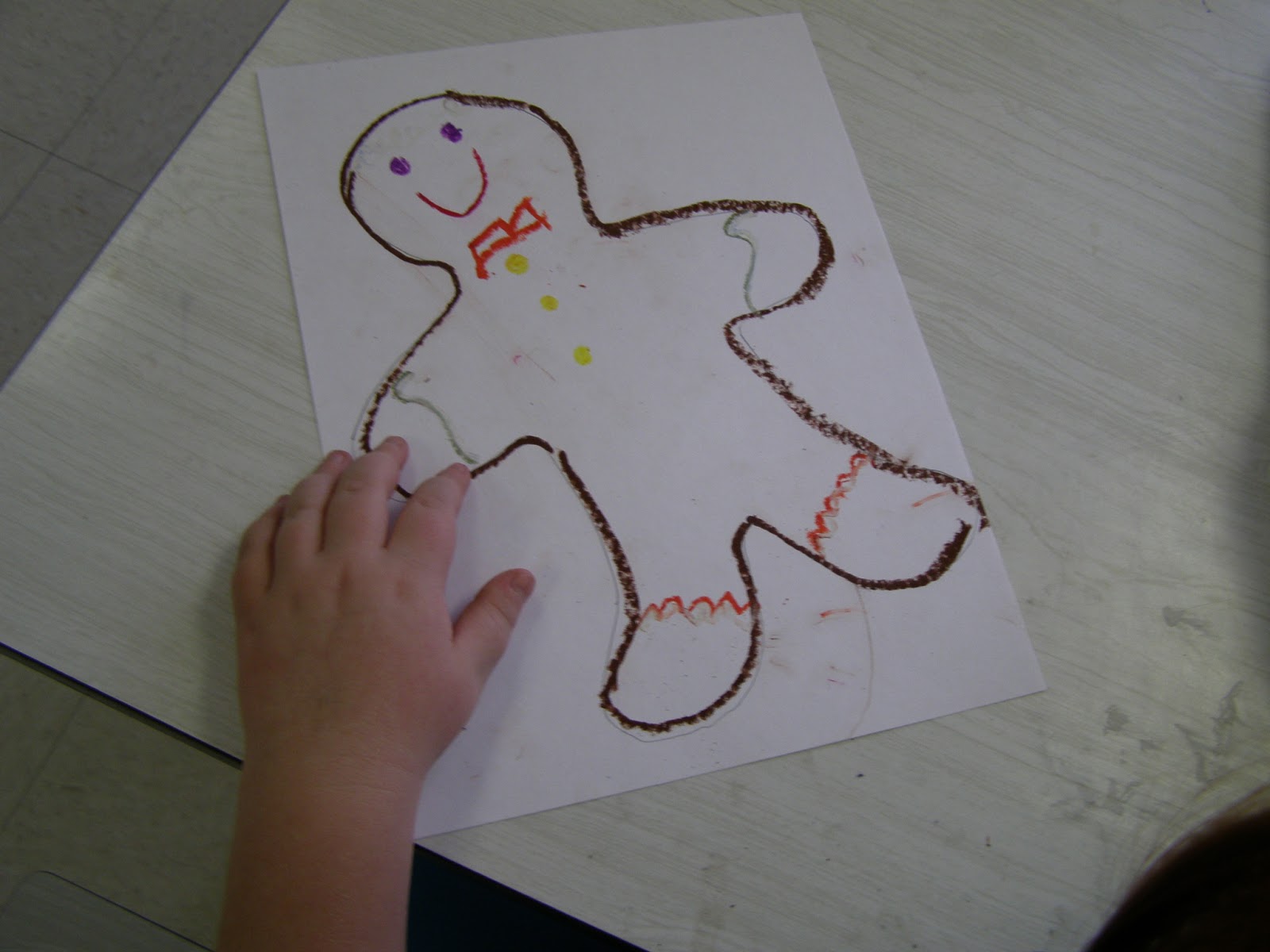 Welcome to Mrs. Peterson's Art Class!: Gingerbread Boys and Girls