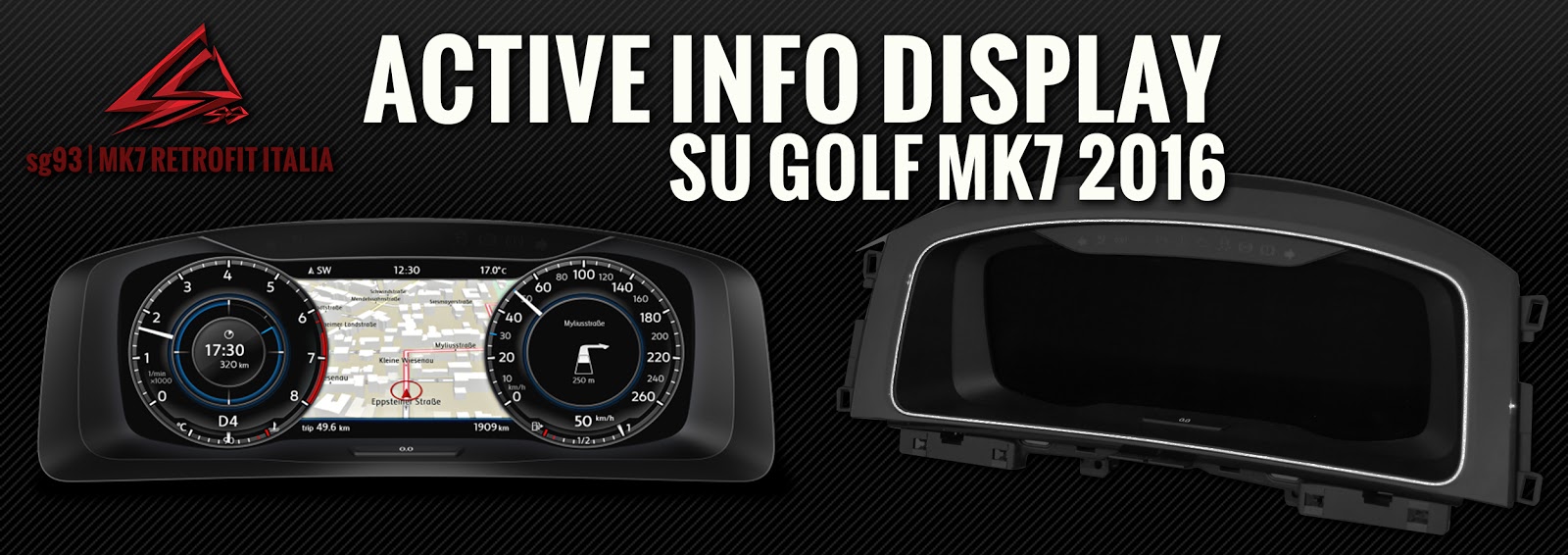 VW Golf MK7 Retrofit Italia: [Retrofit] Active Info Display su Golf MK7 ...