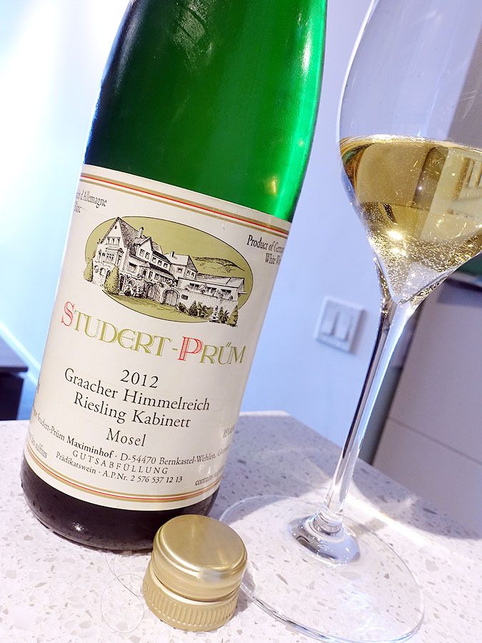 Studert-Prüm Graacher Himmelreich Riesling Kabinett 2012 (Mosel) - Wine ...