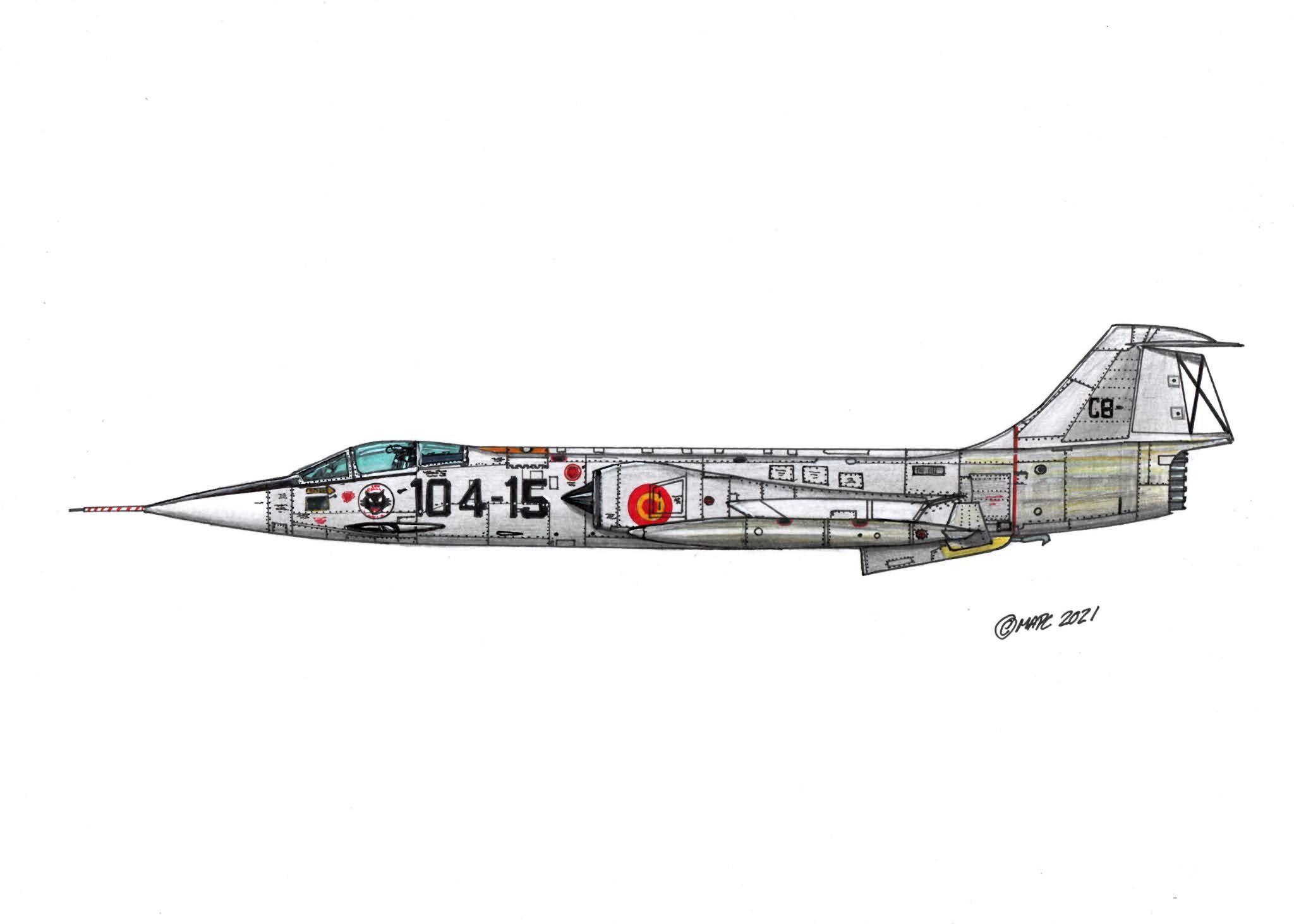 Canadair (Lockheed) F-104G "Starfighter