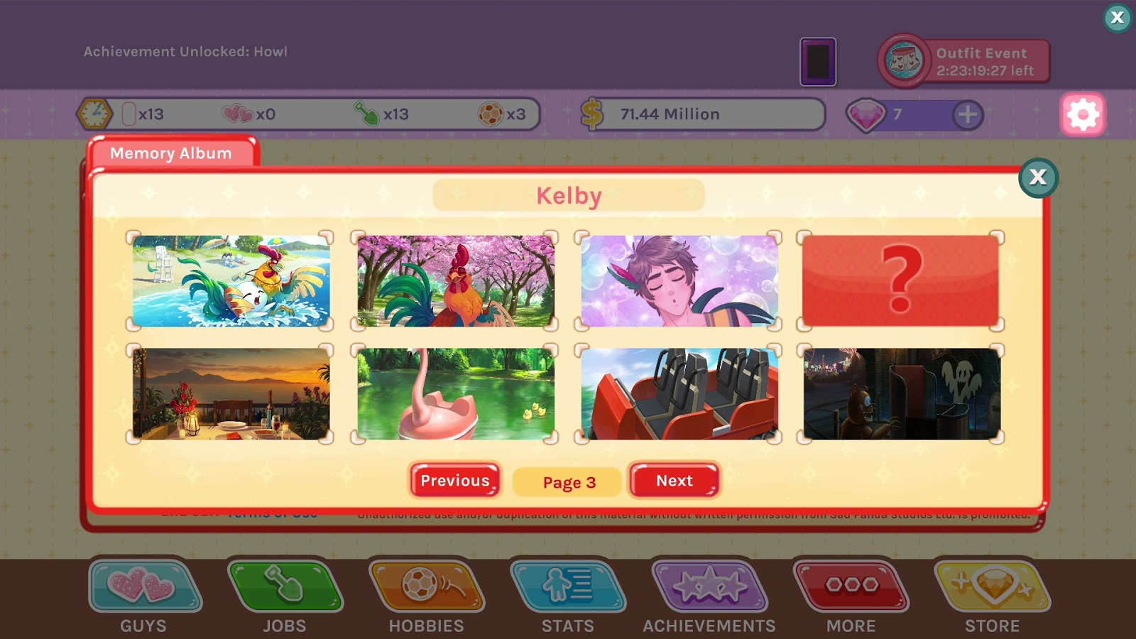 Uma semana de Blush Blush - free dating sim hot ~ Otome game br e