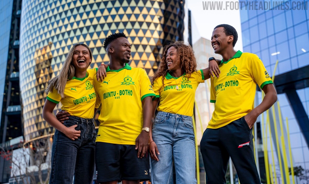 Mamelodi Sundowns 20-21 Home & Away Kits + New Logo Revealed - Footy ...