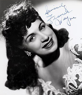 FROM THE VAULTS: Francis Wayne born 26 August 1924