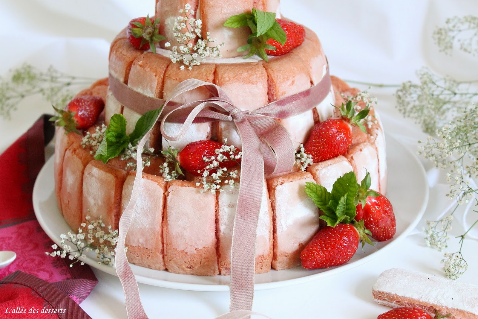 Charlotte Aux Biscuits Roses De Reims Marmiton | The Cake Boutique