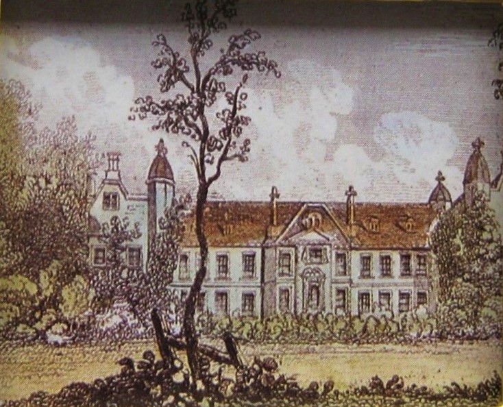 Nocton in Lincolnshire: Nocton Hall - grounds and gardens