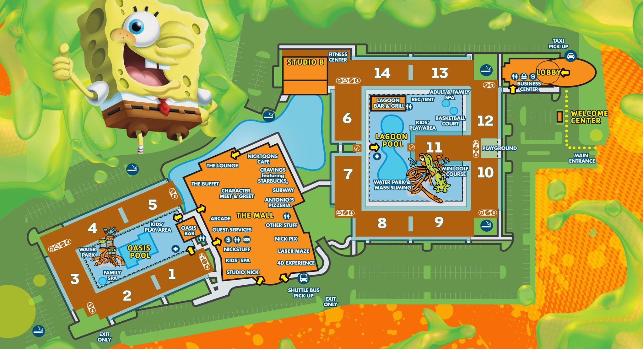 The Delbert Cartoon Report: Cartoon Destinations: Nickelodeon Suites ...