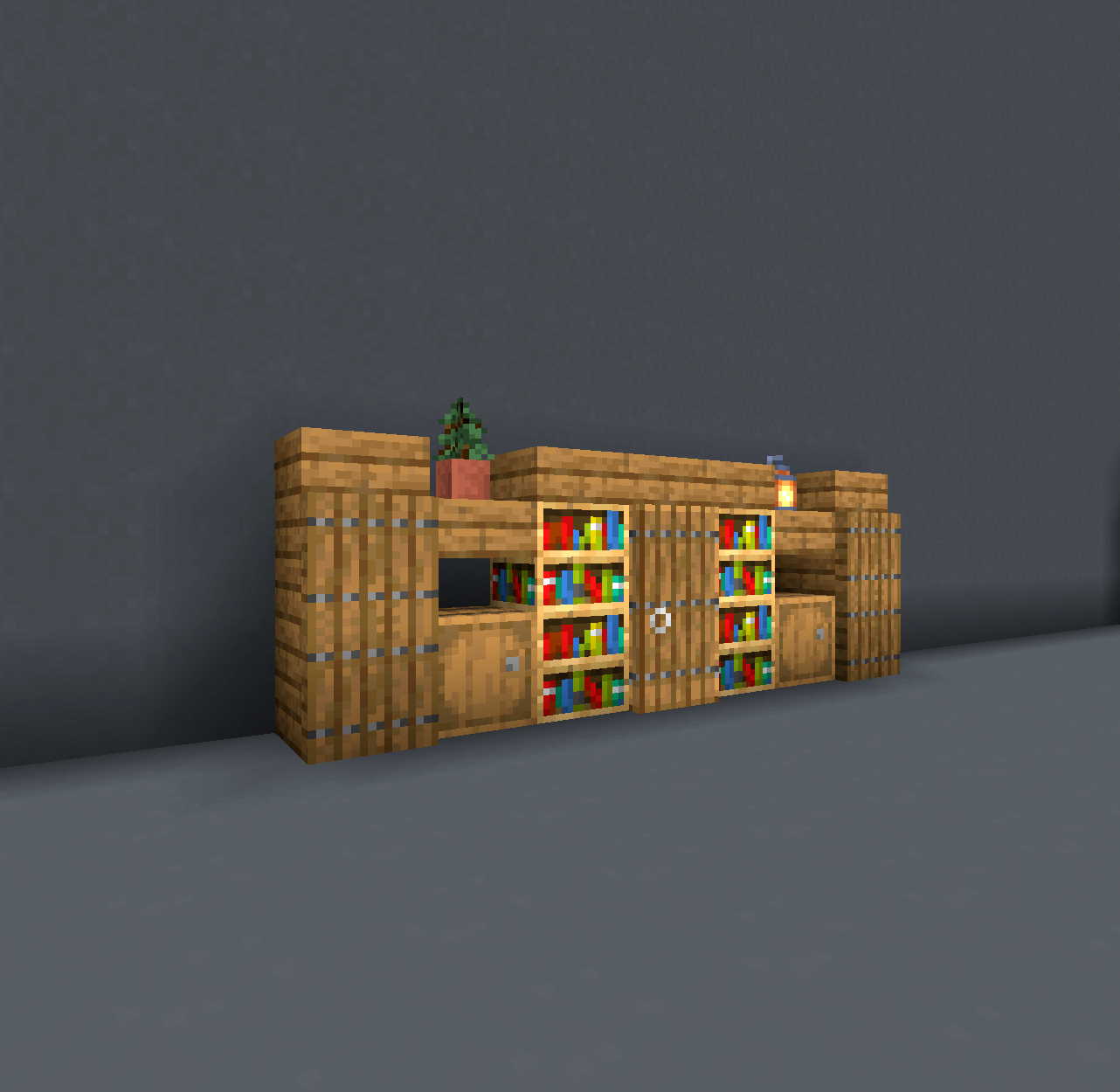 Large Spruce Bookshelf