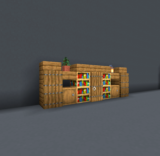 Large Spruce Bookshelf