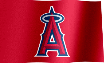 Los Angeles Angels Fan Flag (GIF) - All Waving Flags