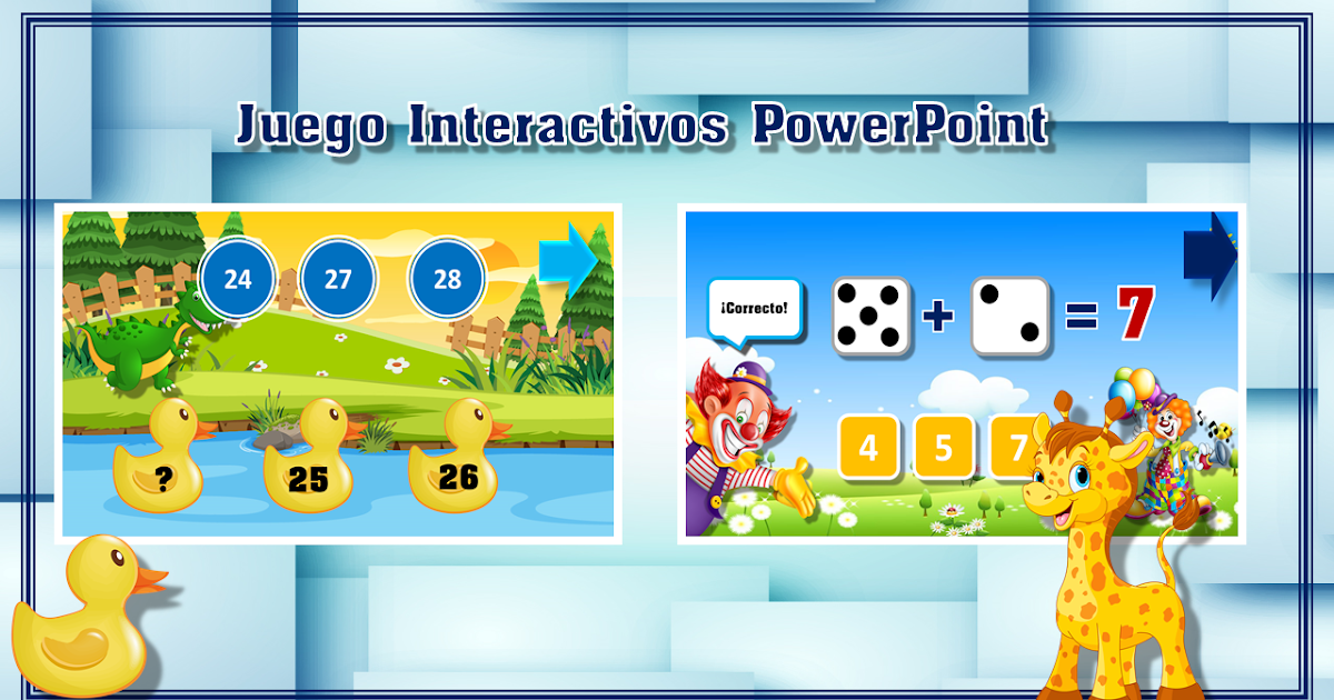 Pack Juegos Interactivos PowerPoint