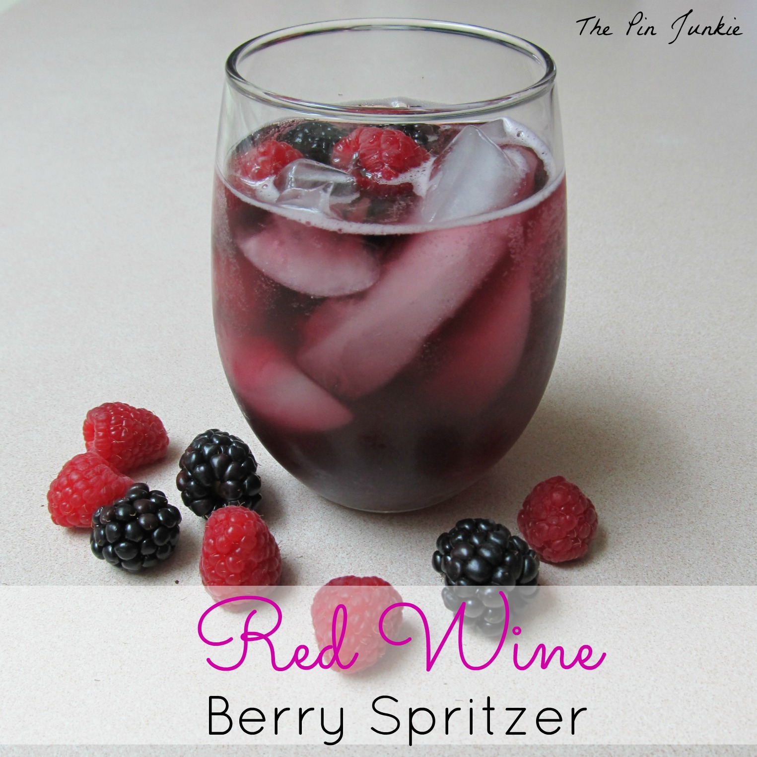 Happy Hour #11 Red Wine Berry Spritzer