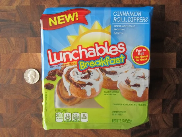 Review: Lunchables - Cinnamon Roll Dippers | Brand Eating