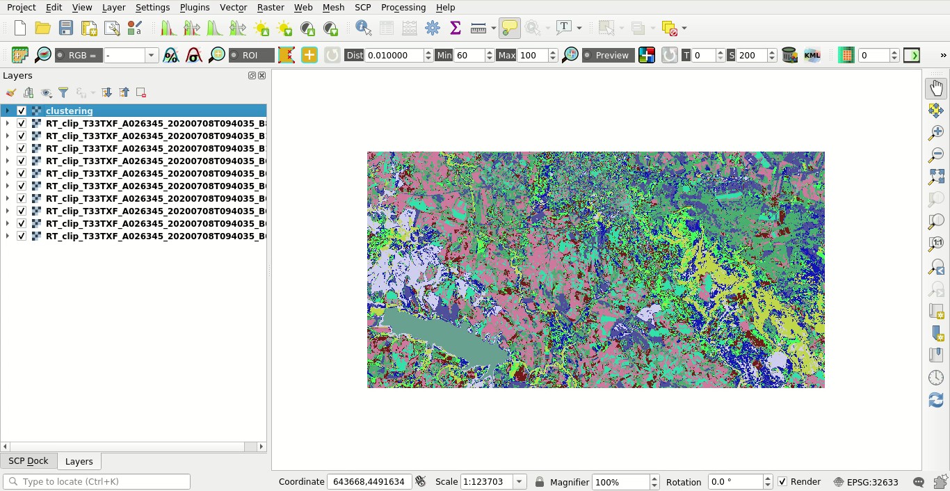 From GIS to Remote Sensing: Unsupervised Classification using the Semi ...