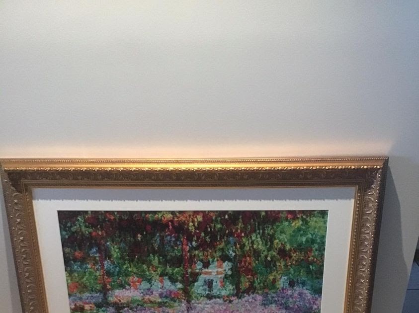 flying fish inc: Fine Art Cross Stitch: Monet’s Garden at Givenchy 1 ...