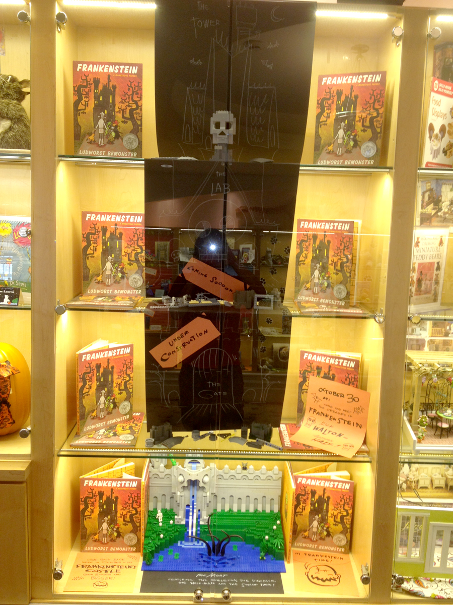 SPACE STATION NATHAN: The Frankenstein LEGO Display Stage 1