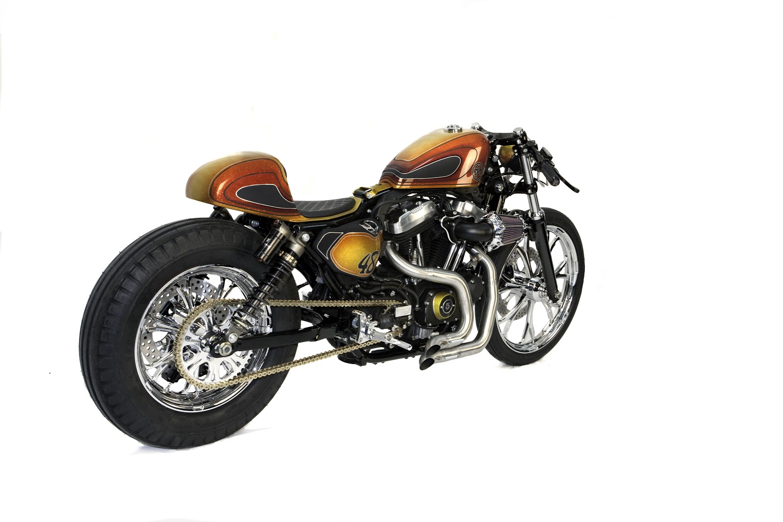 Racing Cafè: Harley Sportster "48" by Performance Machine