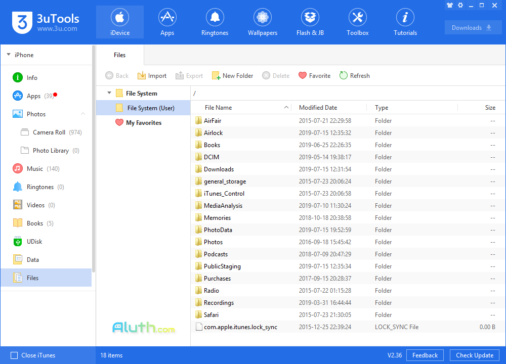 3uTools - All in one tools software for iPhone / iPad / iPod | Aluth