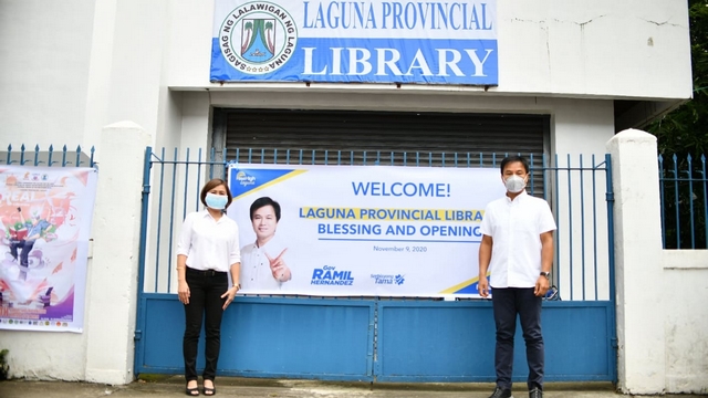 Laguna Provincial Library is now open